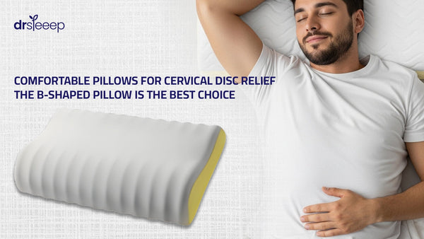 B-Shaped Neck Support Pillow: Ultimate Comfort for Disc Pain – DrSleeep.ae