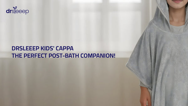 DrSleeep Kids' Cappa: The Perfect Post-Bath Companion! – DrSleeep.ae